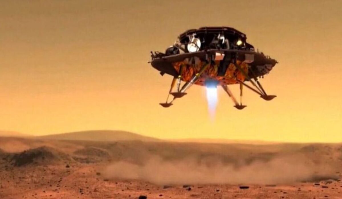 Nave chinesa pousa em Marte com sucesso – Esmeril