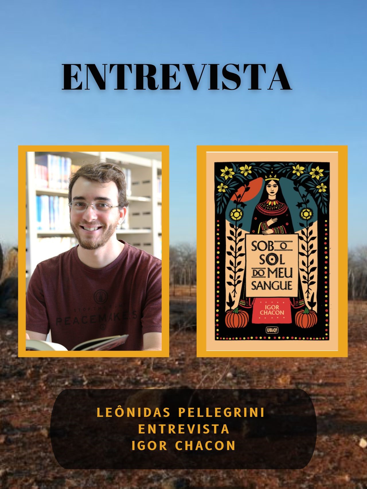 ENTREVISTA | Igor, o apaixonado bibliófilo | Esmeril
